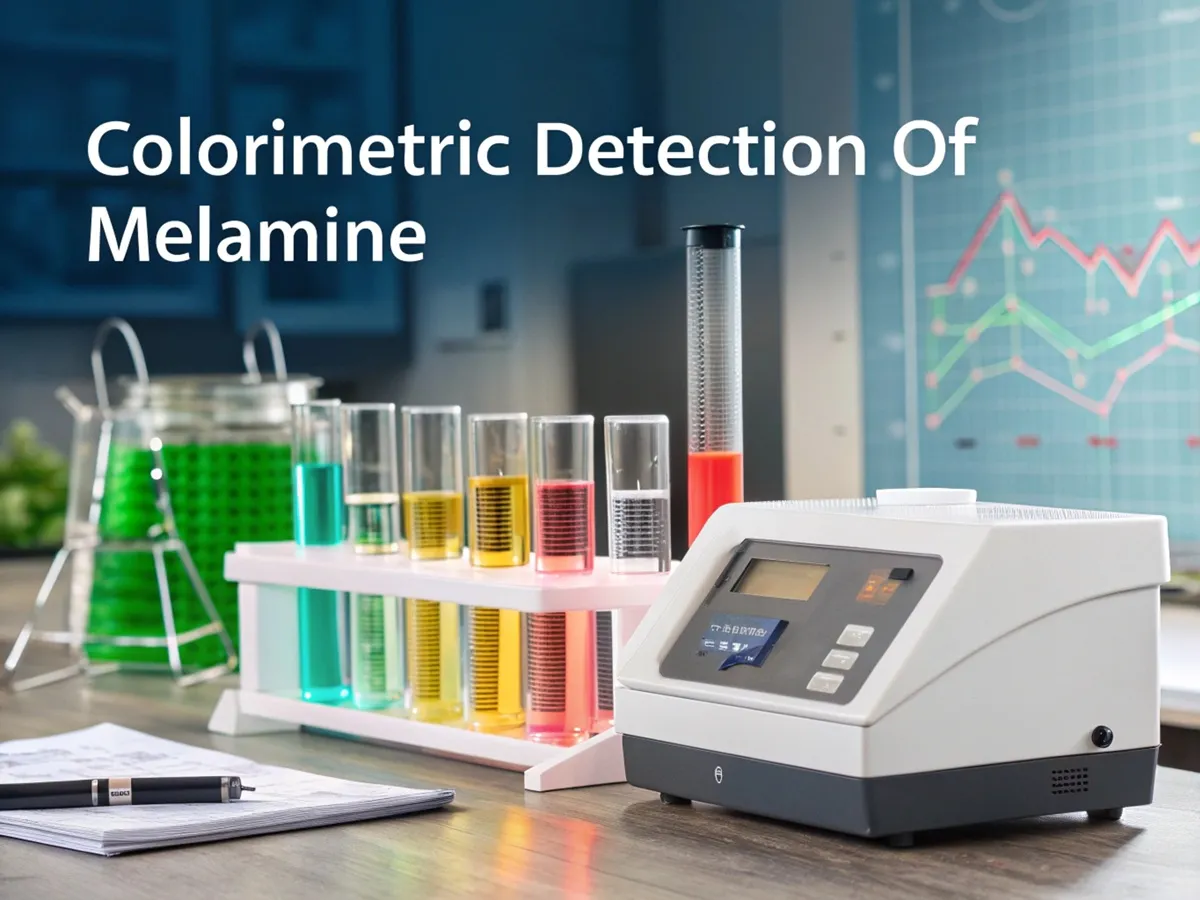 Colorimetric Detection Of Melamine Principles and Methods